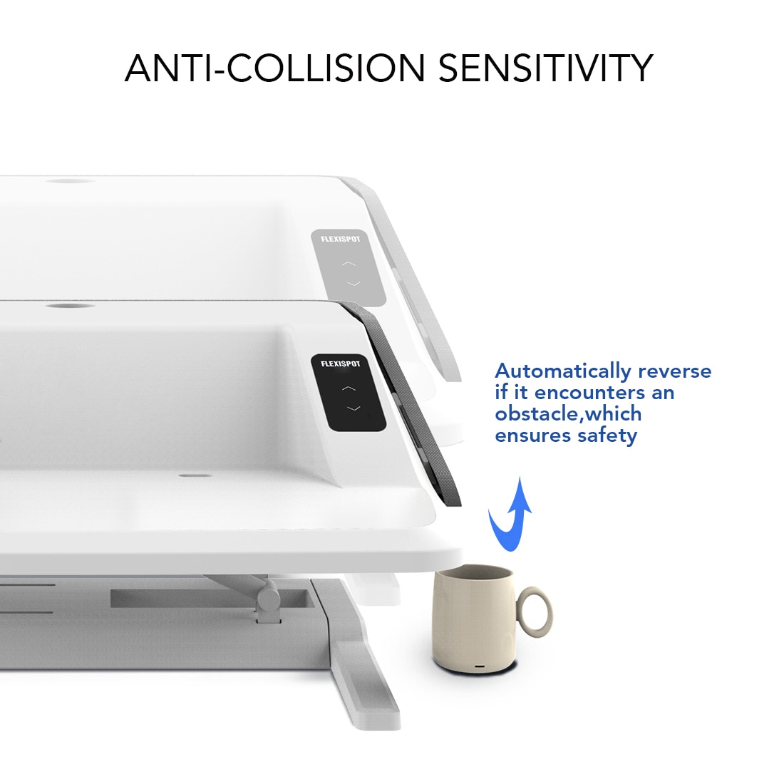 Stylish Sit-Stand Workstation EM6W丨FlexiSpot