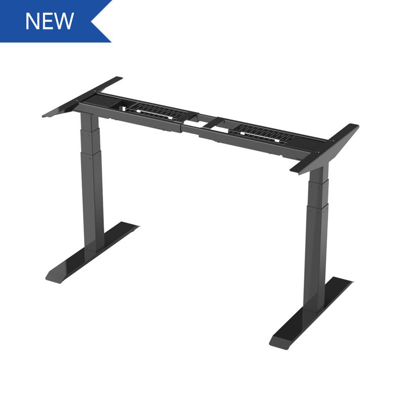 Electric Height Adjustable Desk Frames: 3-Stage Quick Installation ...