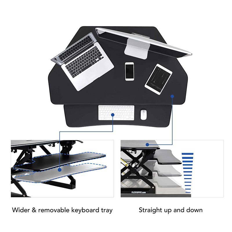 Standing Desk Converter ClassicRiser 41" | FlexiSpot