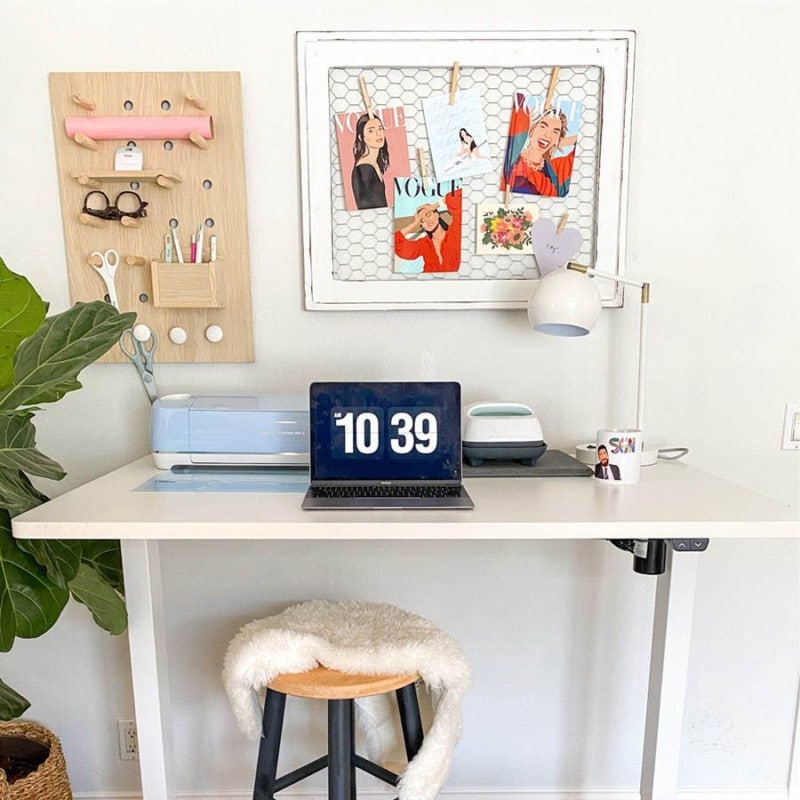 Height Adjustable Ergonomic Study Desk | FlexiSpot