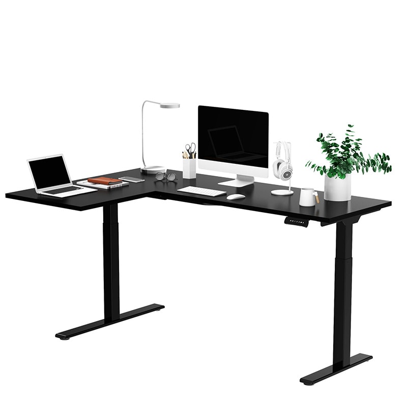 L-Shaped Standing Desk Frame E1L｜Flexispot | Flexispot