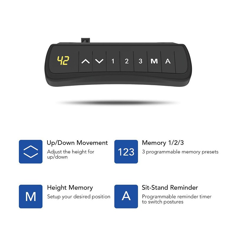 L-Shaped Standing Desk Frame E1L｜Flexispot | Flexispot