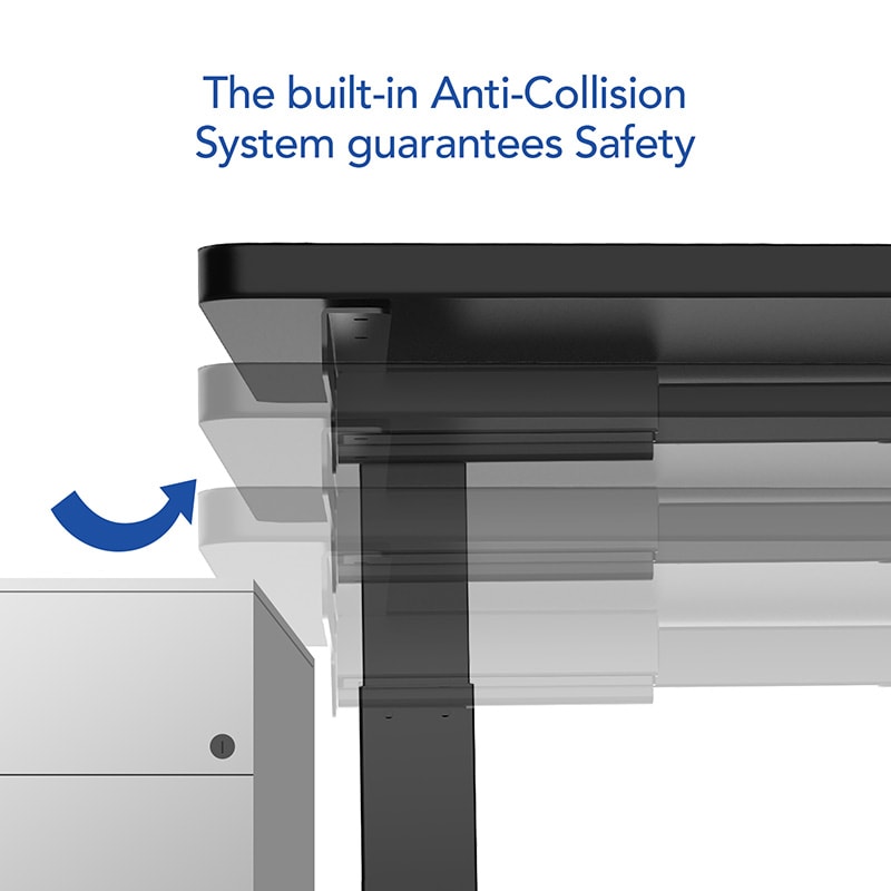 L-Shaped Standing Desk Frame E1L｜Flexispot | Flexispot