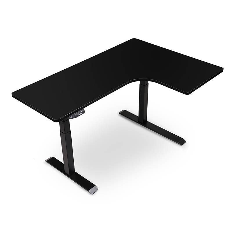 L Shaped Electric Height Adjustable Standing Desk | FlexiSpot