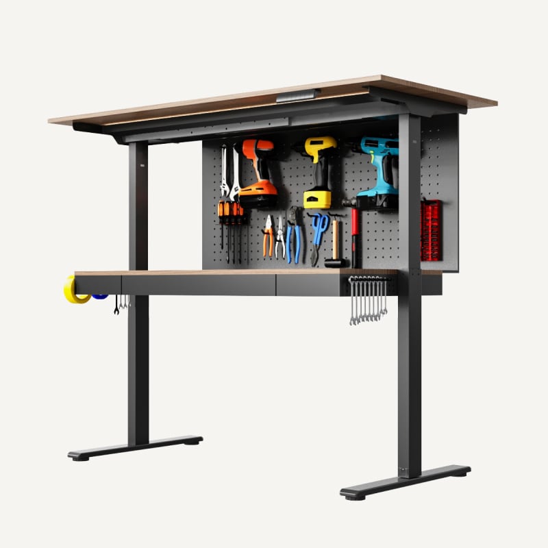 double-layer-height-adjustment-workbench | FLEXIMOUNTS