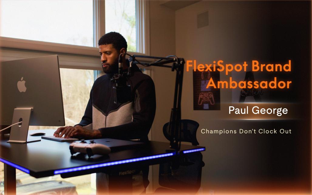 Paul George Joins FlexiSpot as North American Brand Ambassador ...